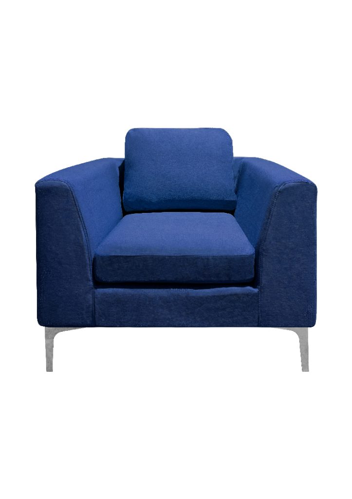 Manhattan™ Sofa - Single Seater Blue - Expats Partner