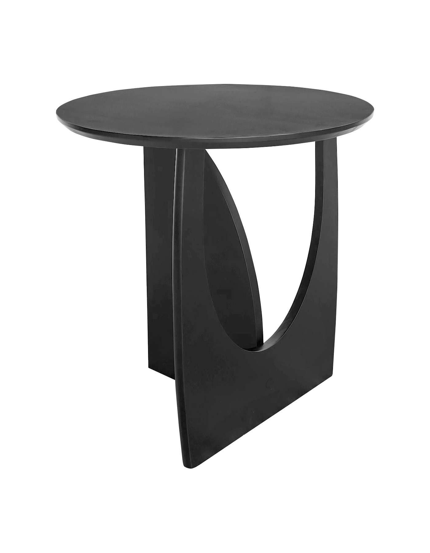 Luna Wood Coffee Table - Black - Expats Partner
